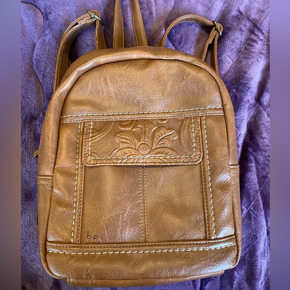 b.o.c. | Bags | Boc Leather Backpack Tan | Poshmark